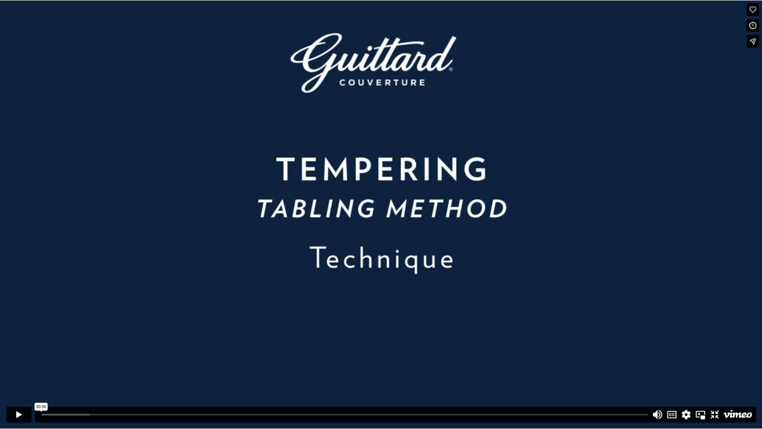Chocolate Handling and Tempering – Guittard Chocolate UK