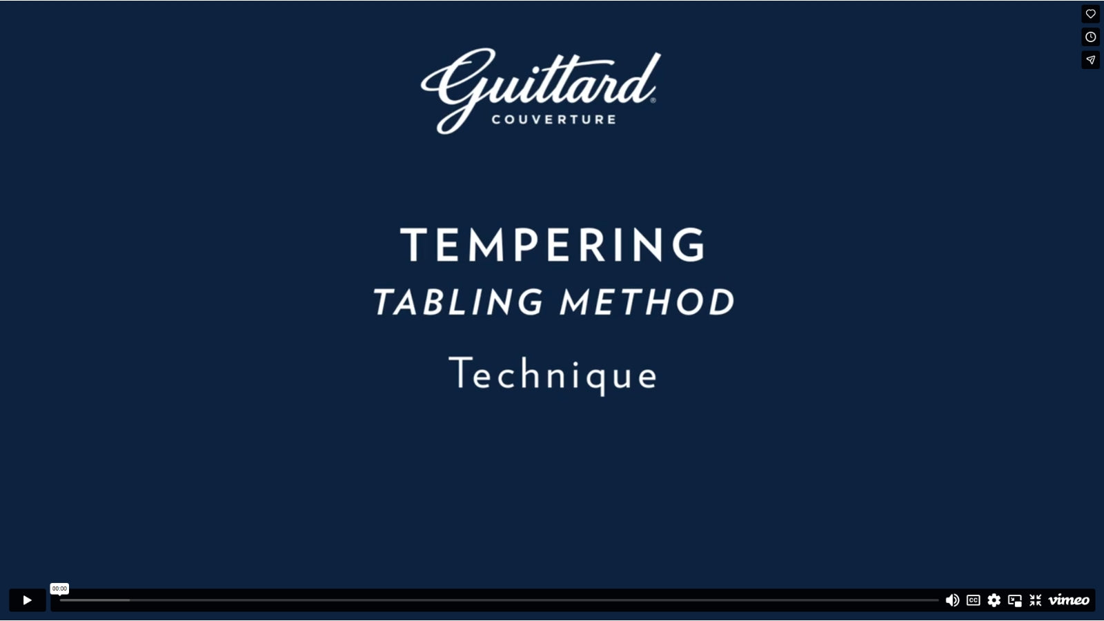 Chocolate Handling and Tempering – Guittard Chocolate UK